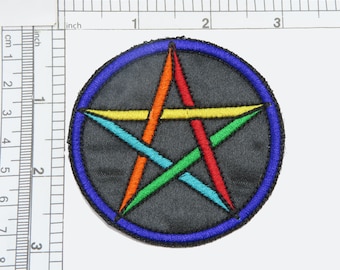 Elements Pentagram Patch Custom Made - Etsy