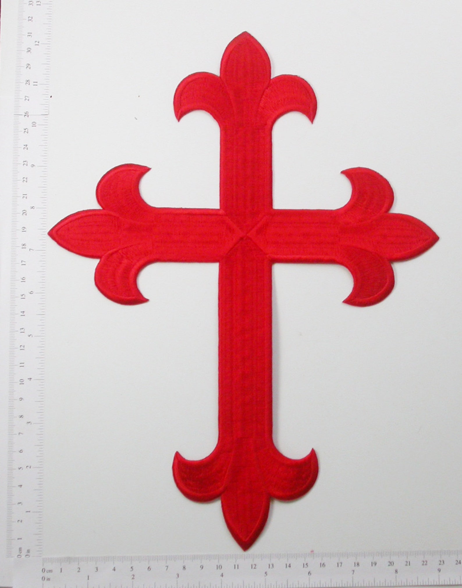 Cross Patch 12 Iron on Applique Latin Cross 12 X - Etsy