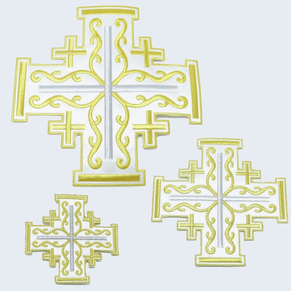 Jerusalem Cross Gold - Etsy