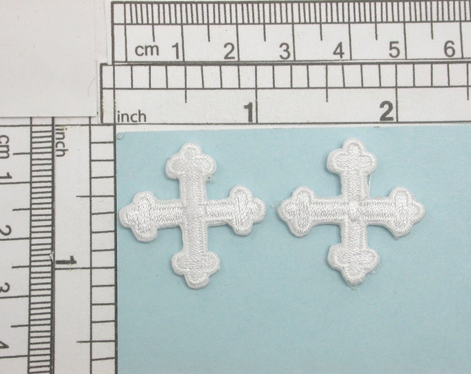 Equal Latin Cross Iron on Patch Applique 1 3/8 35mm | Etsy