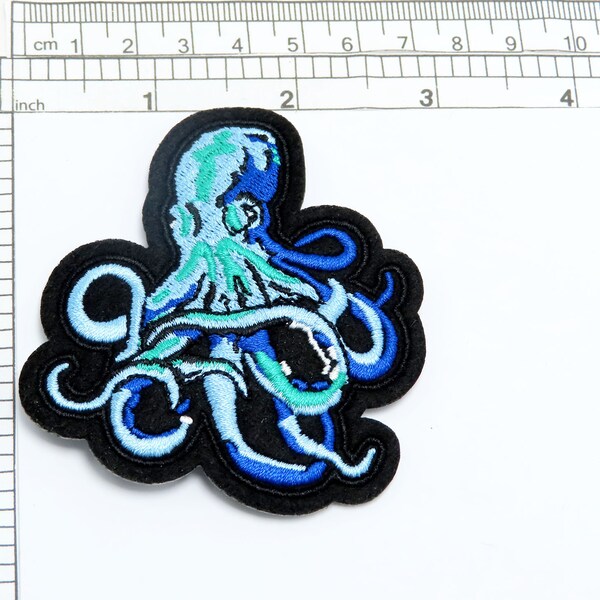 Octopus Applique - Etsy