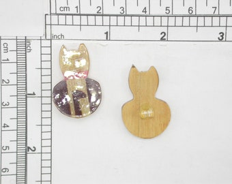 Cat Shank Buttons - Etsy