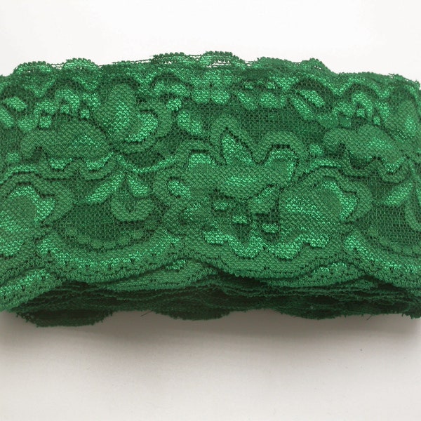 Green Lace Fabric - Etsy