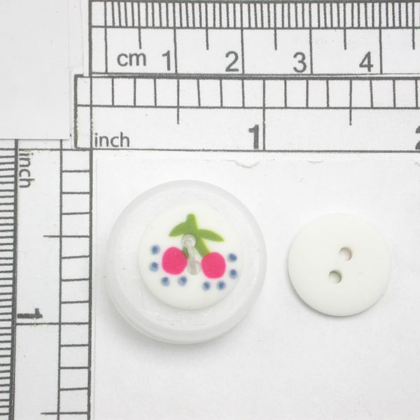 Cherry Buttons - Etsy