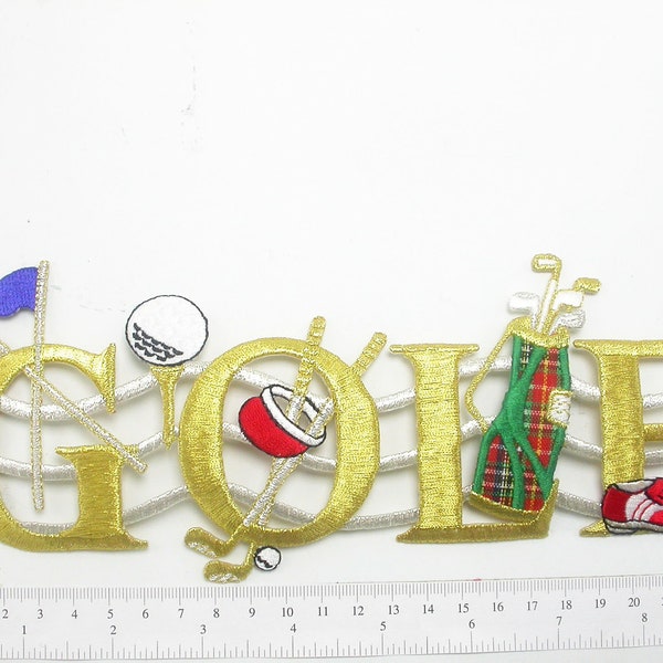 Golf Patch - Etsy