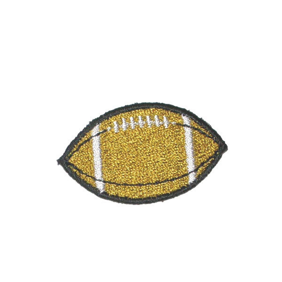 Iron on Football Patch Applique NFL, Sports Accessory 1 5/8" Across X 1 ...