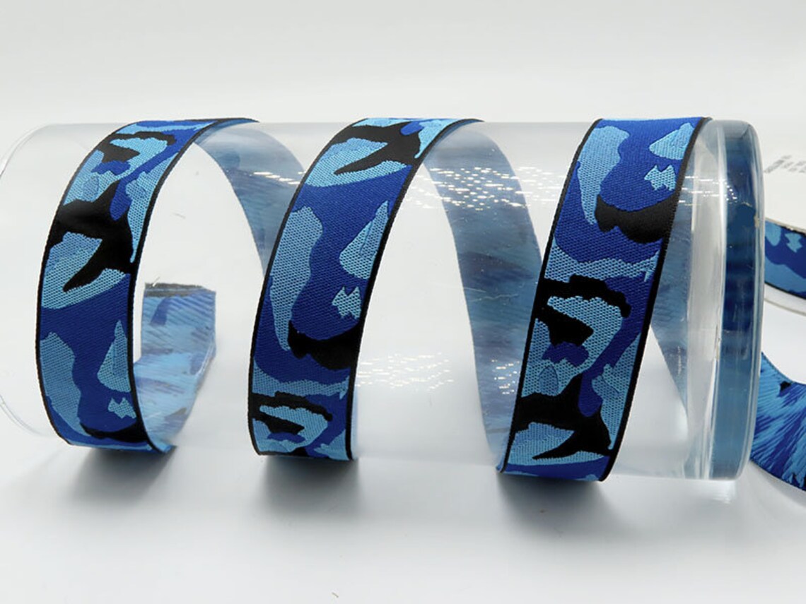 Jacquard Ribbon 1 25mm Camo Camouflage 3 Yards & Up - Etsy