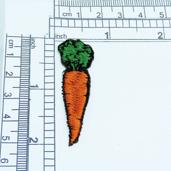 Carrot Applique - Etsy