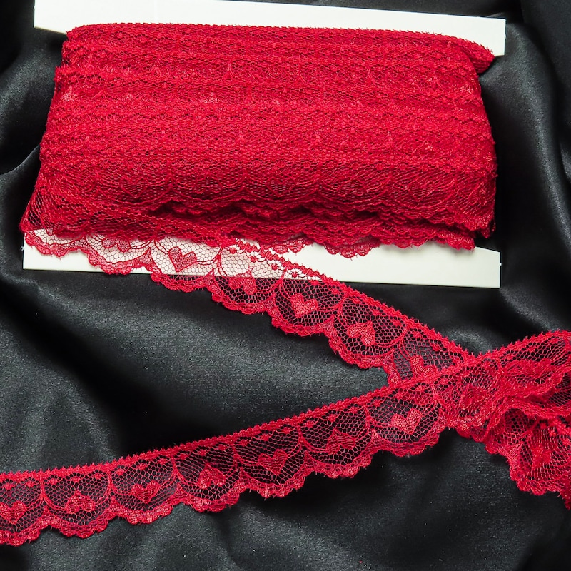 Heart Lace Trim - Etsy