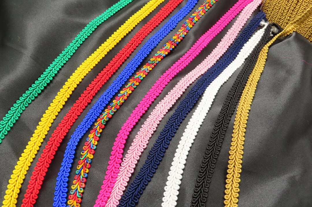 Gimp 1/2" 12.5mm Bright Colors Sewing Trim 5 Yards & Up - Etsy