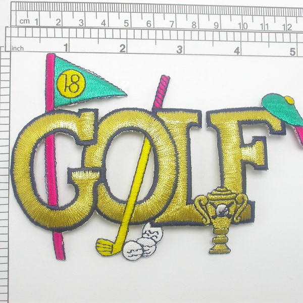 Golf Patch - Etsy