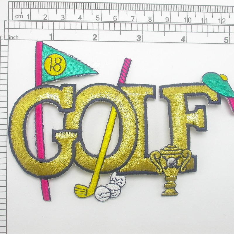 Golf Patch - Etsy