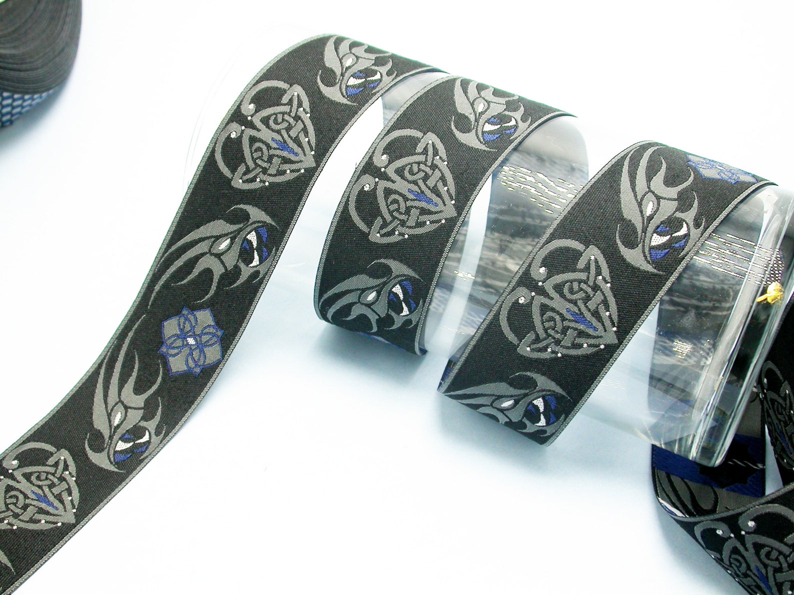 Celtic Dragon Woven Jacquard Ribbon Border 38mm 1 1/2 3 - Etsy