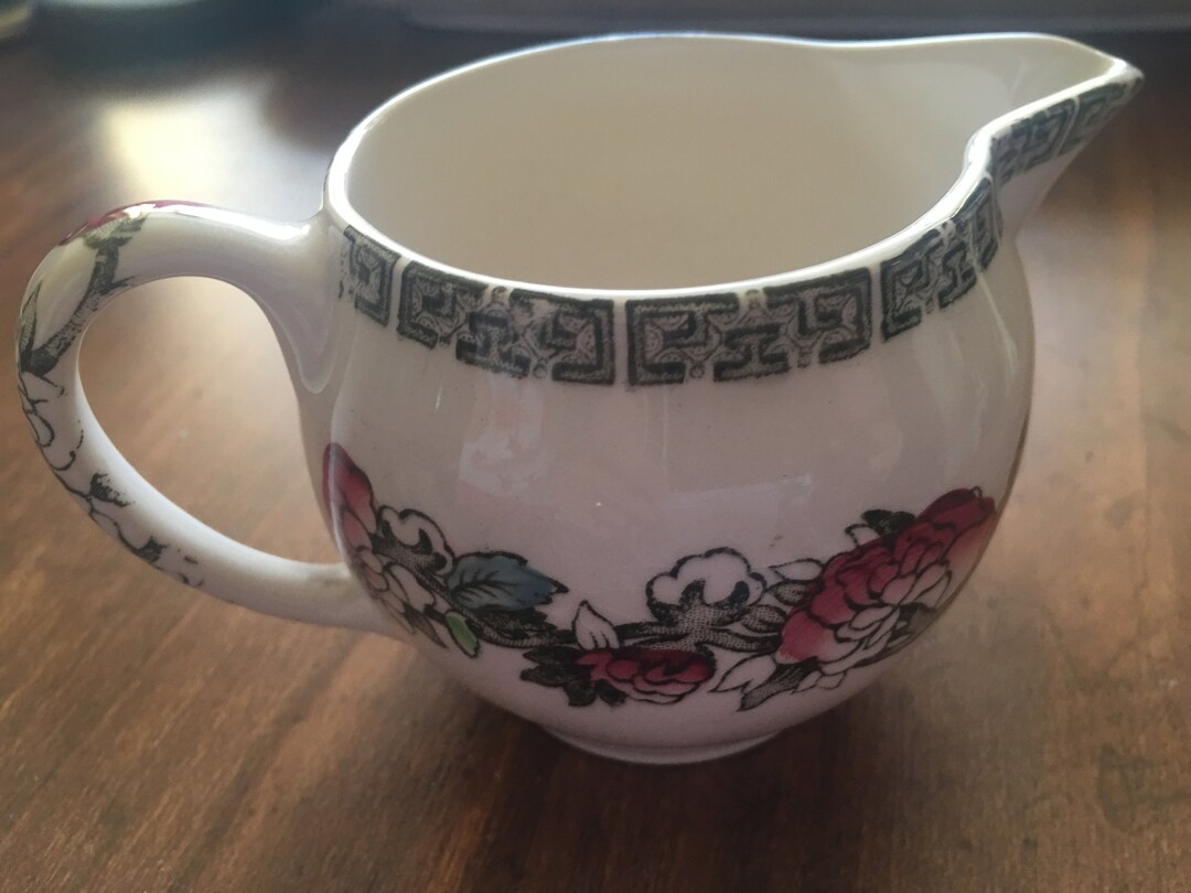 Indian Tree Johnston Bros Indian Tree Milk Jug RARE - Etsy