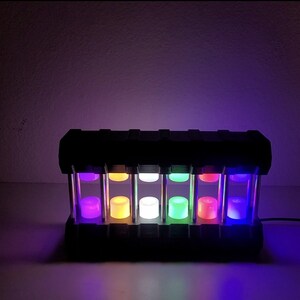 Kyber Crystal Display Stand Spring Loaded LED Blades for Disney Galaxy ...