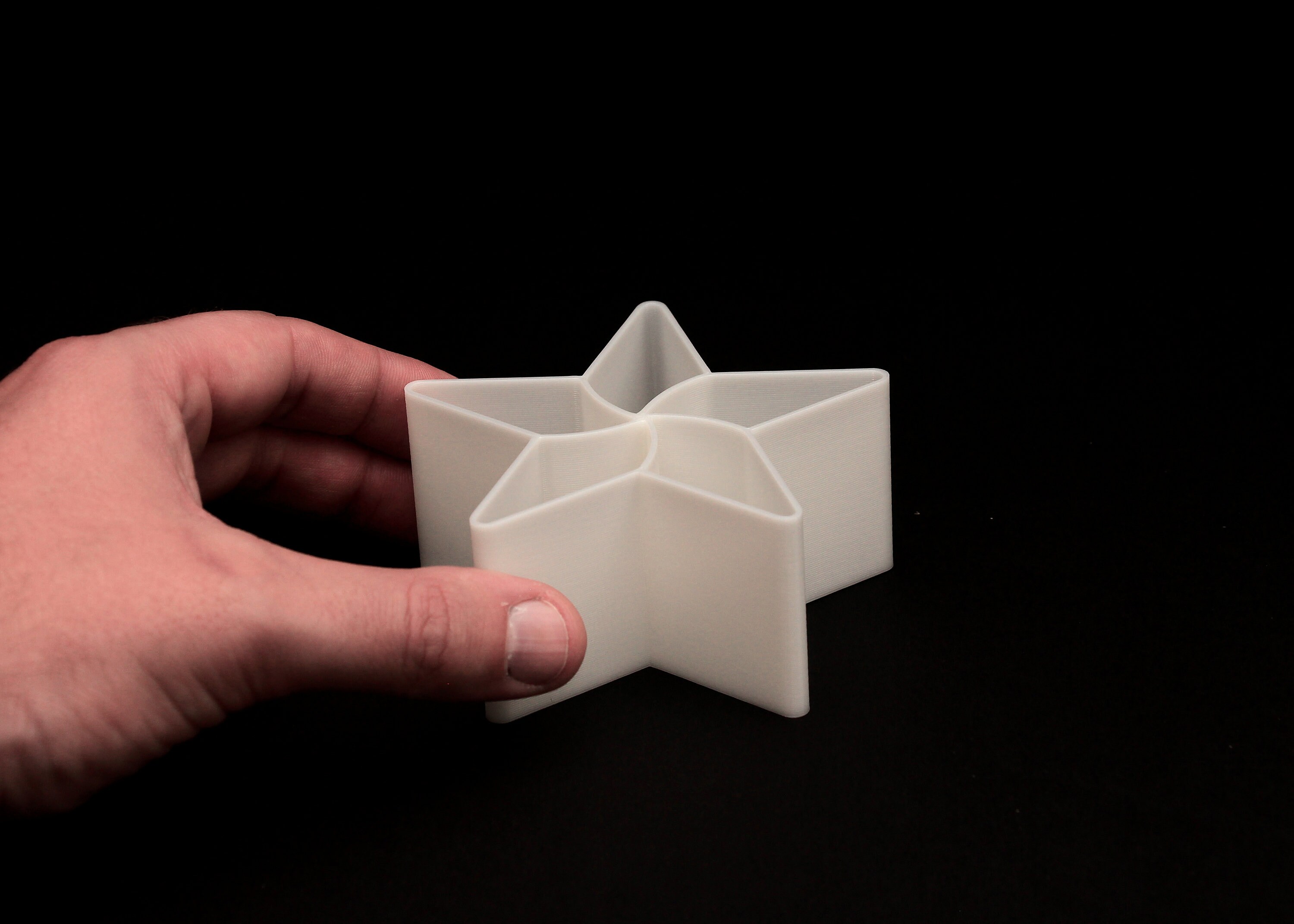 5 Oz 5 Slot Star Shaped Bottomless Floating Acrylic Pour Split | Etsy