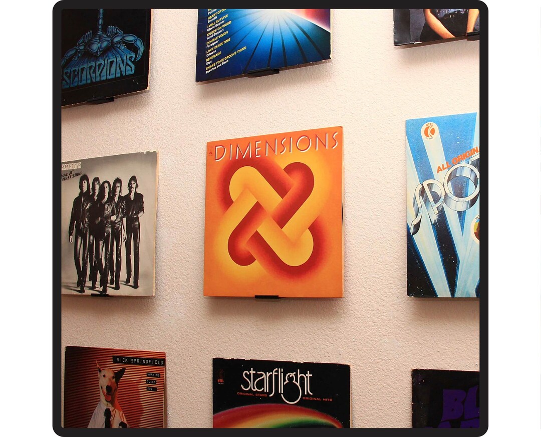 Vinyl Record Collection Display Stand - Wall Mount - Shelf - Etsy