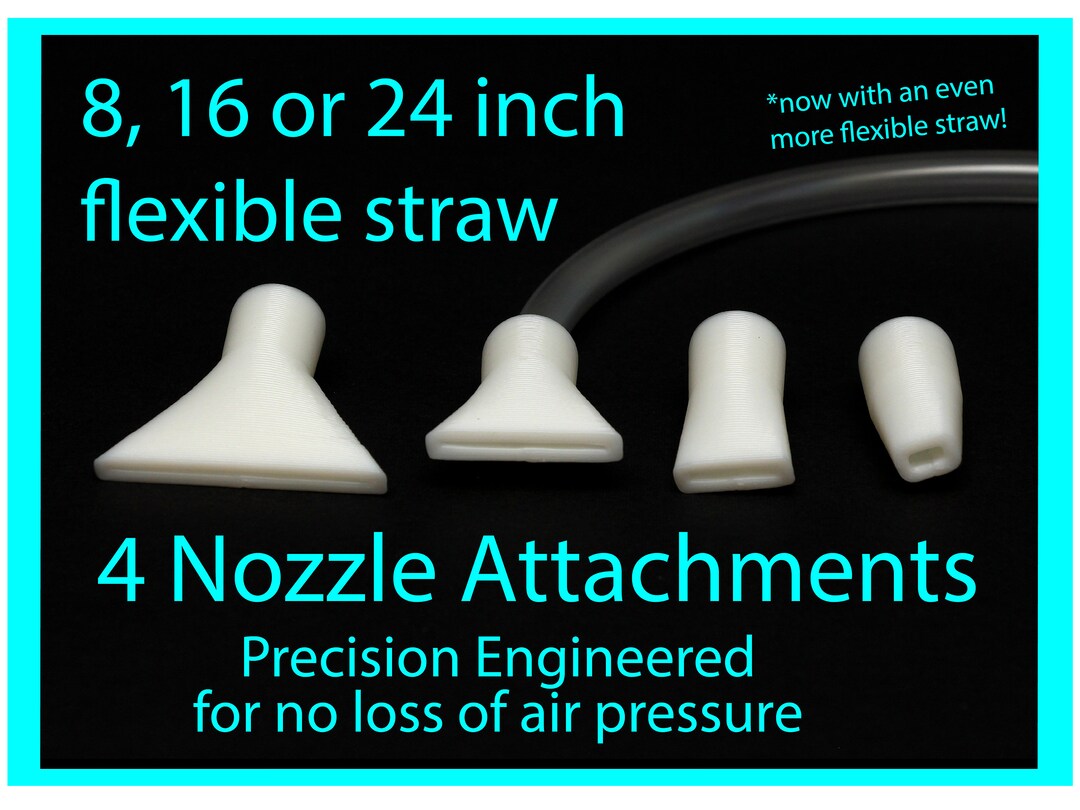 Dutch Pour Straw Set, Acrylic Pouring Art Tool, 4 Nozzle Attachments - Etsy