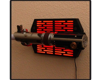 Legacy Lightsaber Wall Mount Display - Etsy