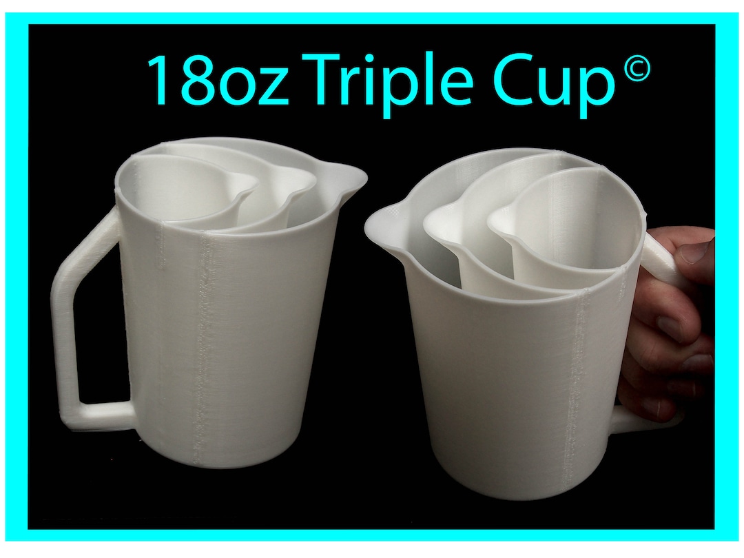 18oz Triple Pour Cup – Acrylic Paint Pouring With Easy Grip - Etsy