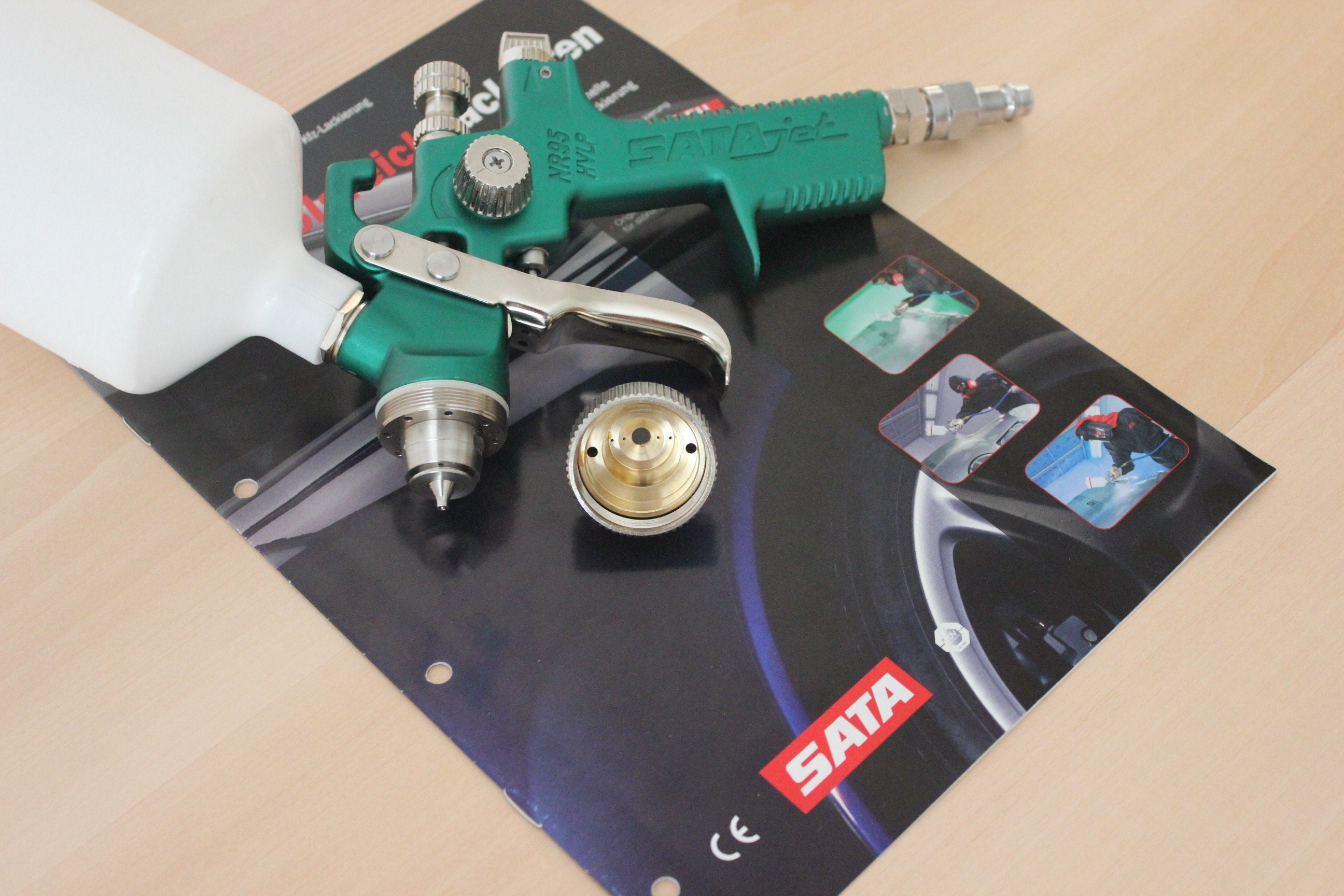 SATA Jet NR95 1.7 Spray Gun as Like New Restored Condition - Etsy