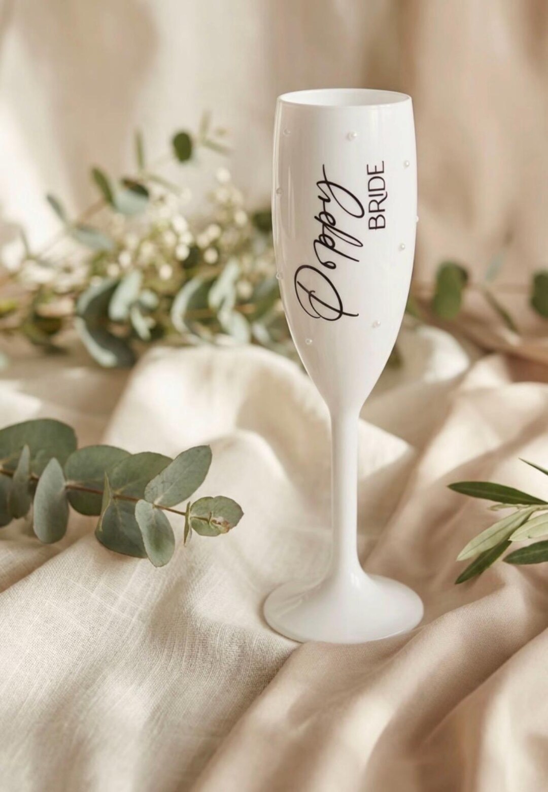 Personalised Biodegradable Champagne Prosecco Flutes | Hen Party ...