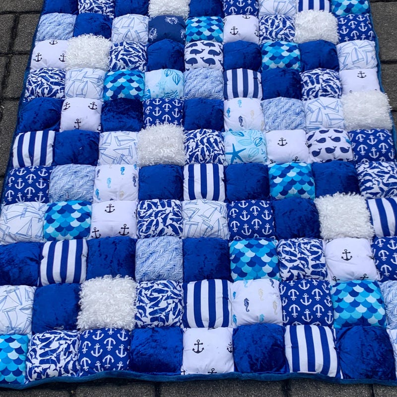 Puff Quilt - Etsy