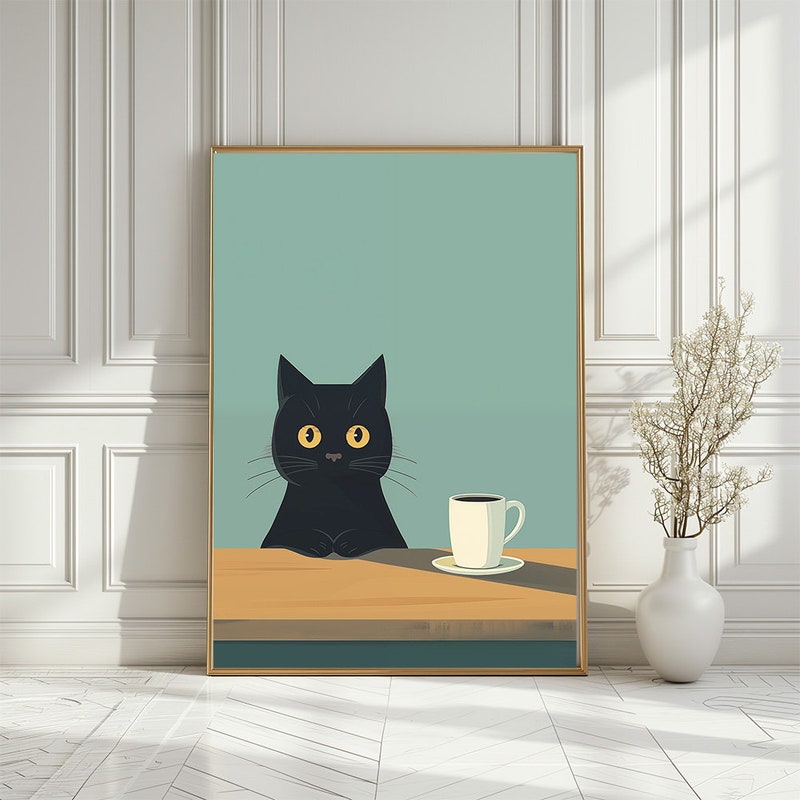 Cat Kitchen Decor - Etsy