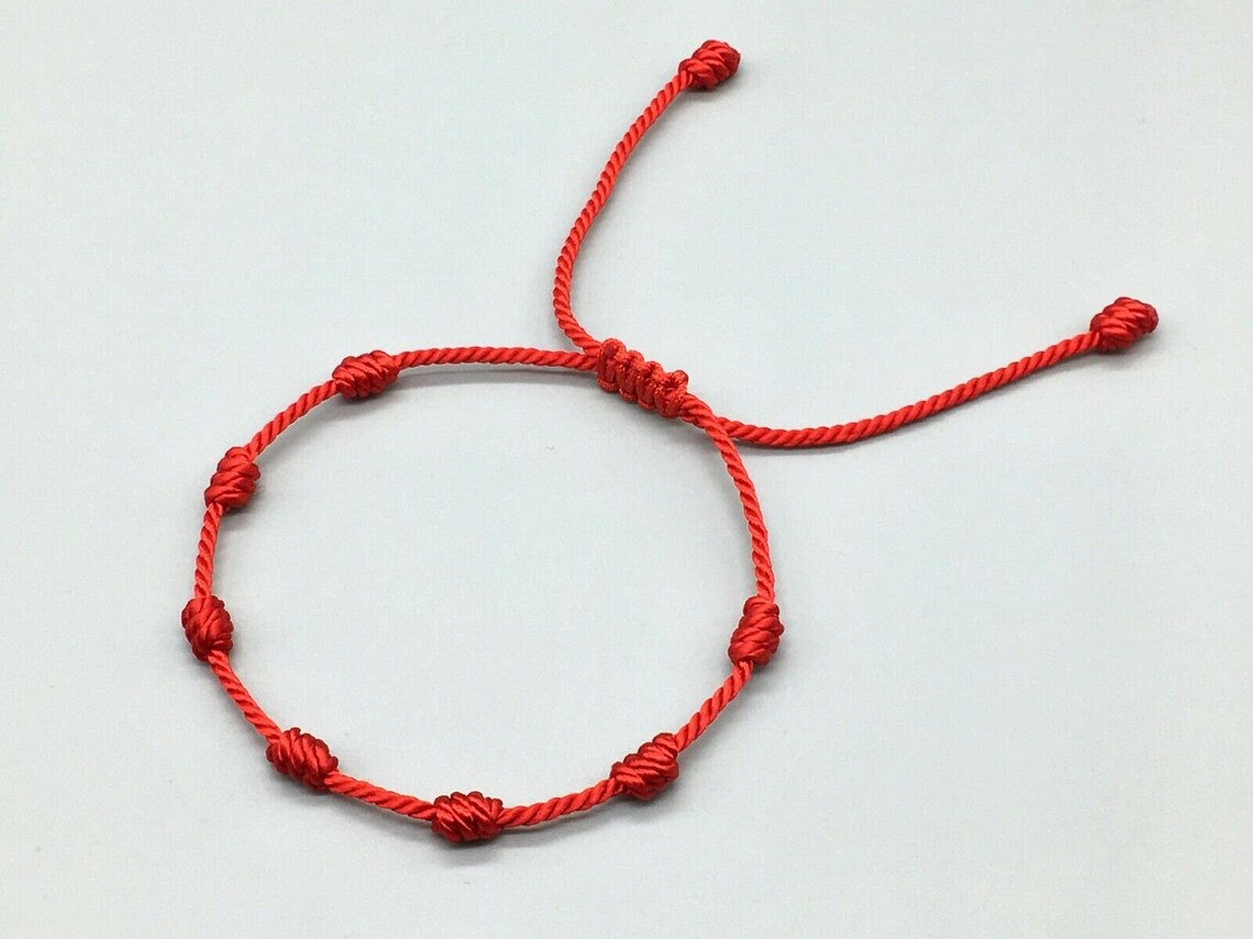 Men's Women's 7 Knots Protection Anklet Gift of Luck - Etsy