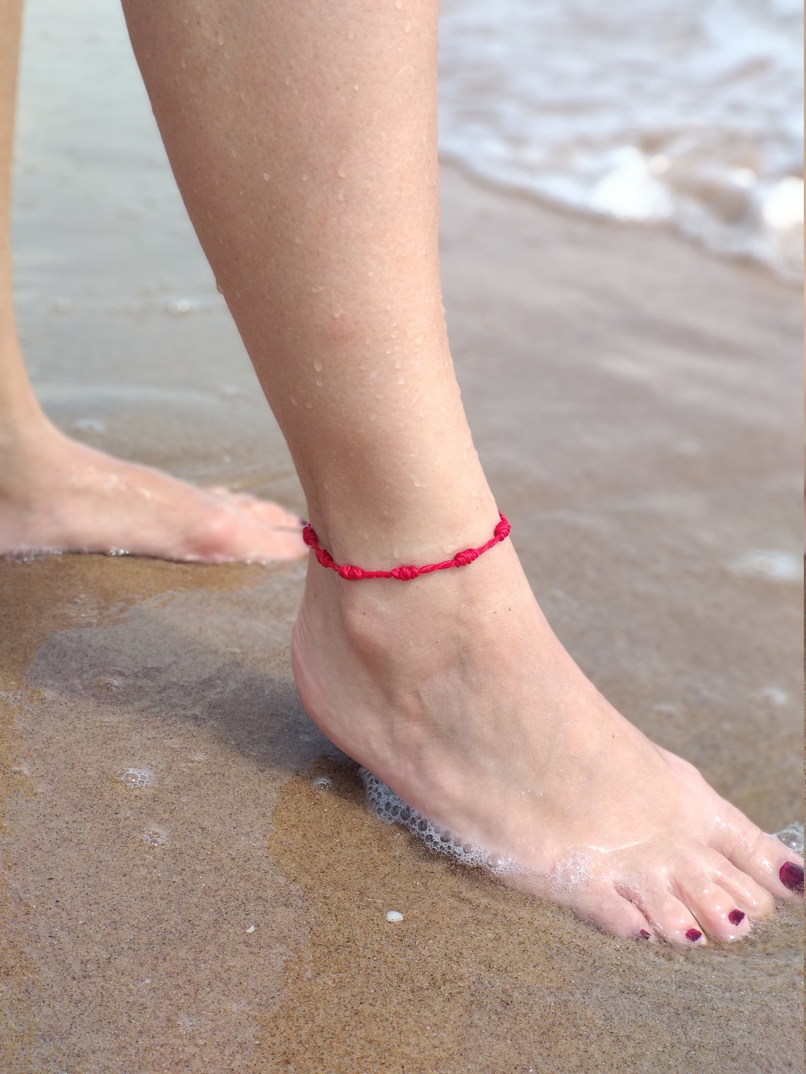 Men's Women's 7 Knots Protection Anklet Gift of Luck - Etsy