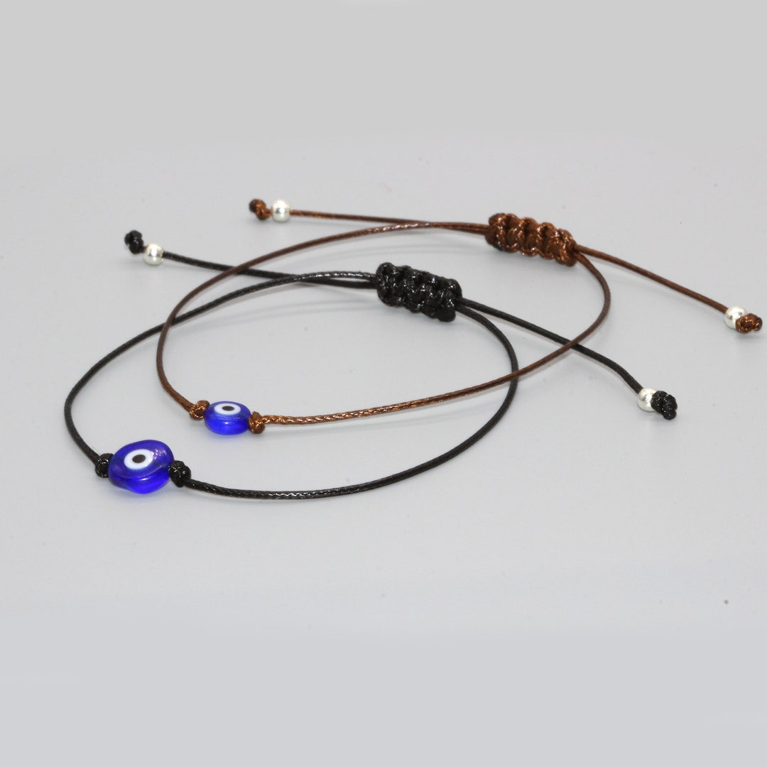 Evil Eye Bracelet , Protection Bracelet , Mal De Ojo Bracelet, String ...