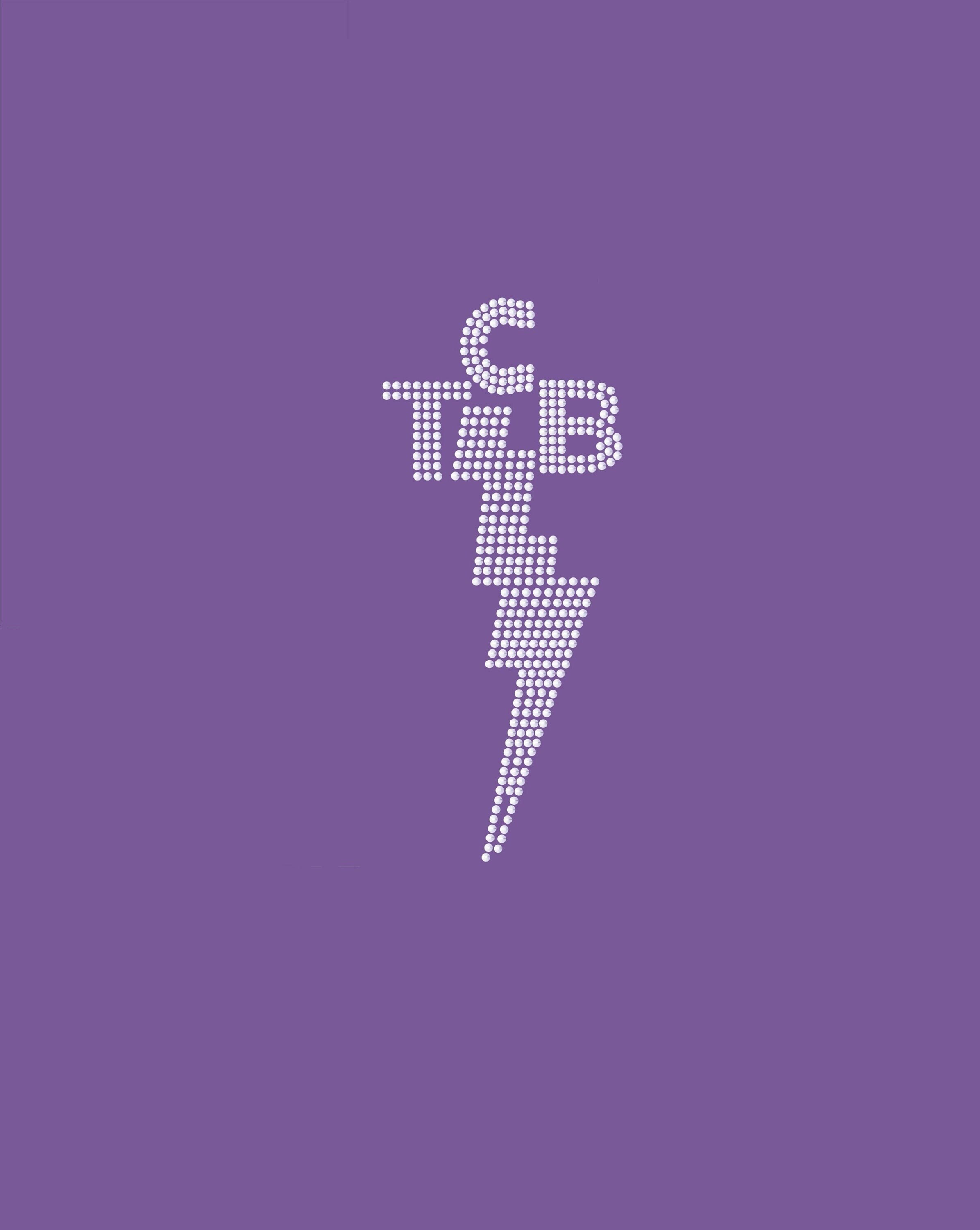 TCB Lightening Bolt Rhinestone Elvis Presley Taking Care of Business ...