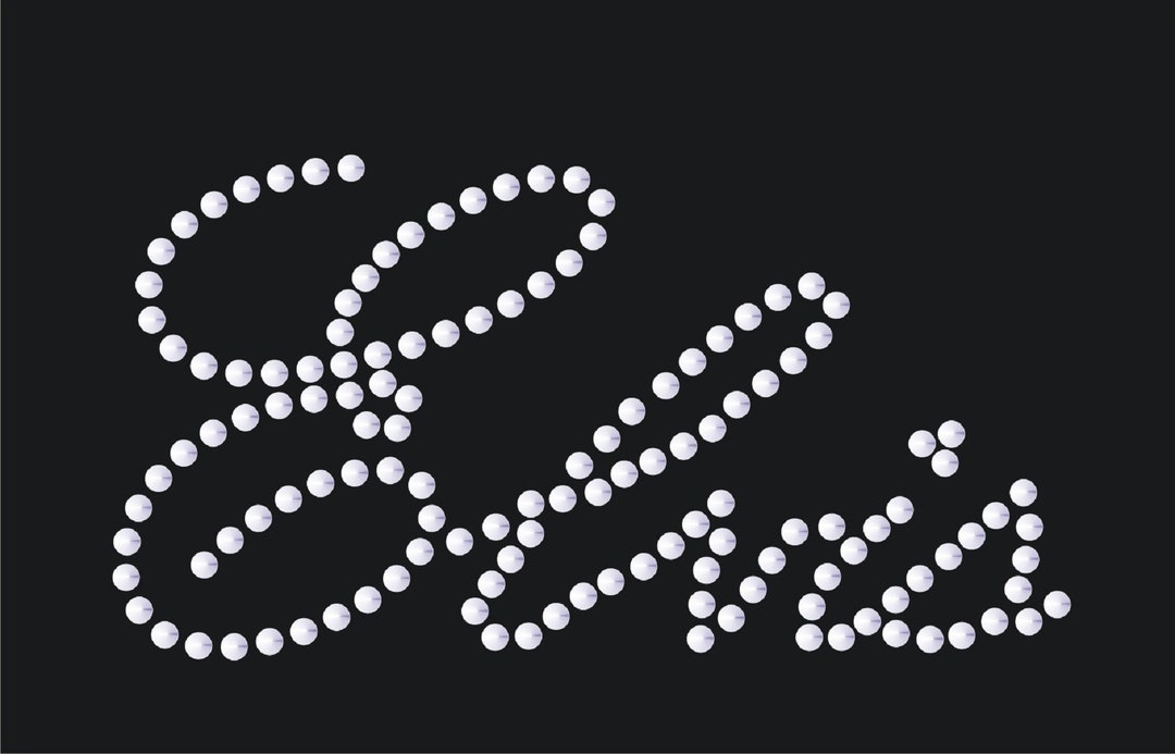 Elvis Rhinestone Design Hotfix Motif DIY the King Bling Choose Your ...
