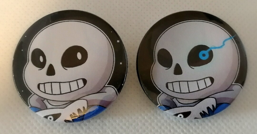 Sans Undertale Inspired Badges - Etsy UK