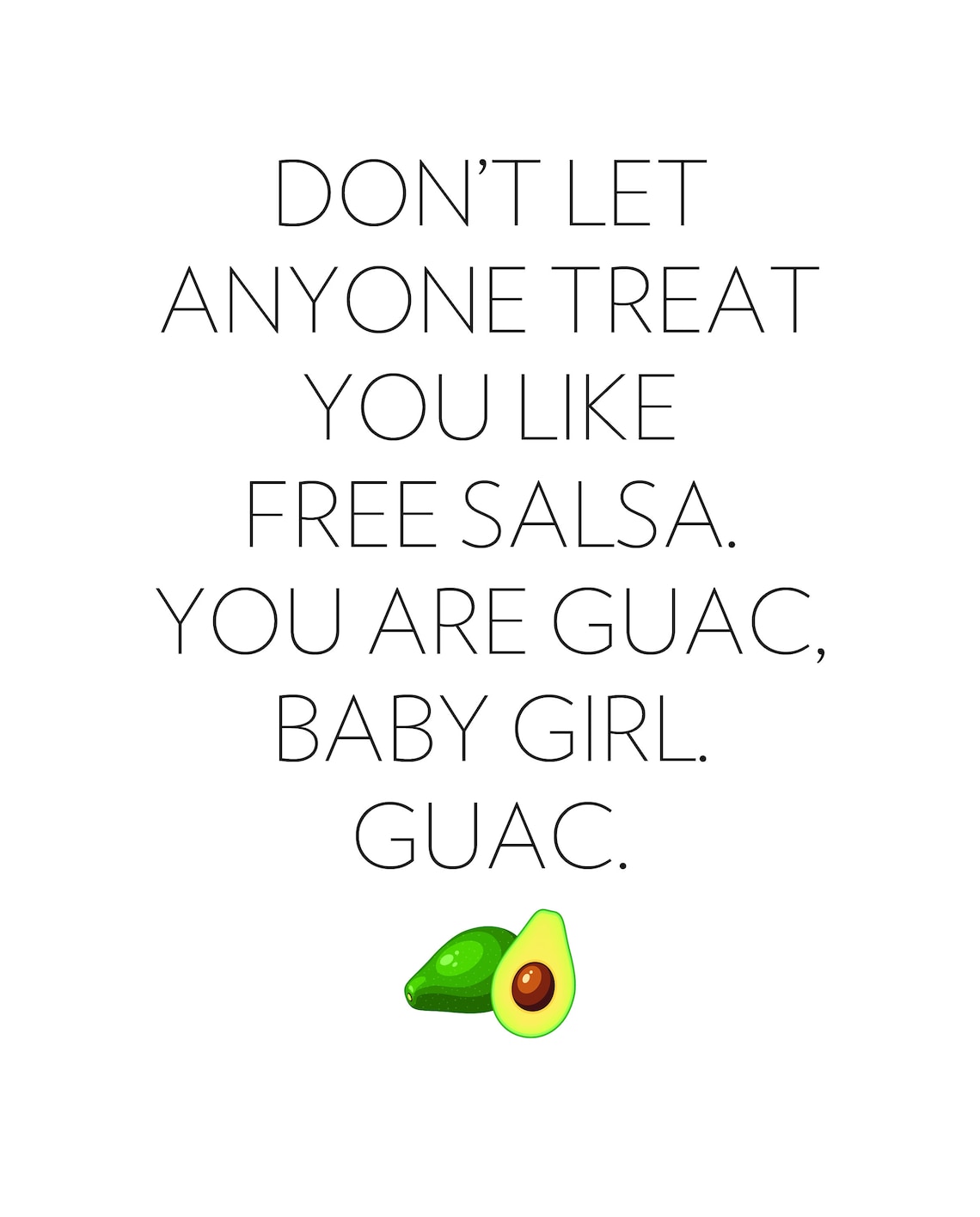 High Quality Print Guacamole Wall Art Wedding or Paper - Etsy