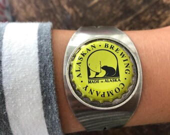 Bottle Cap Bracelet - Etsy