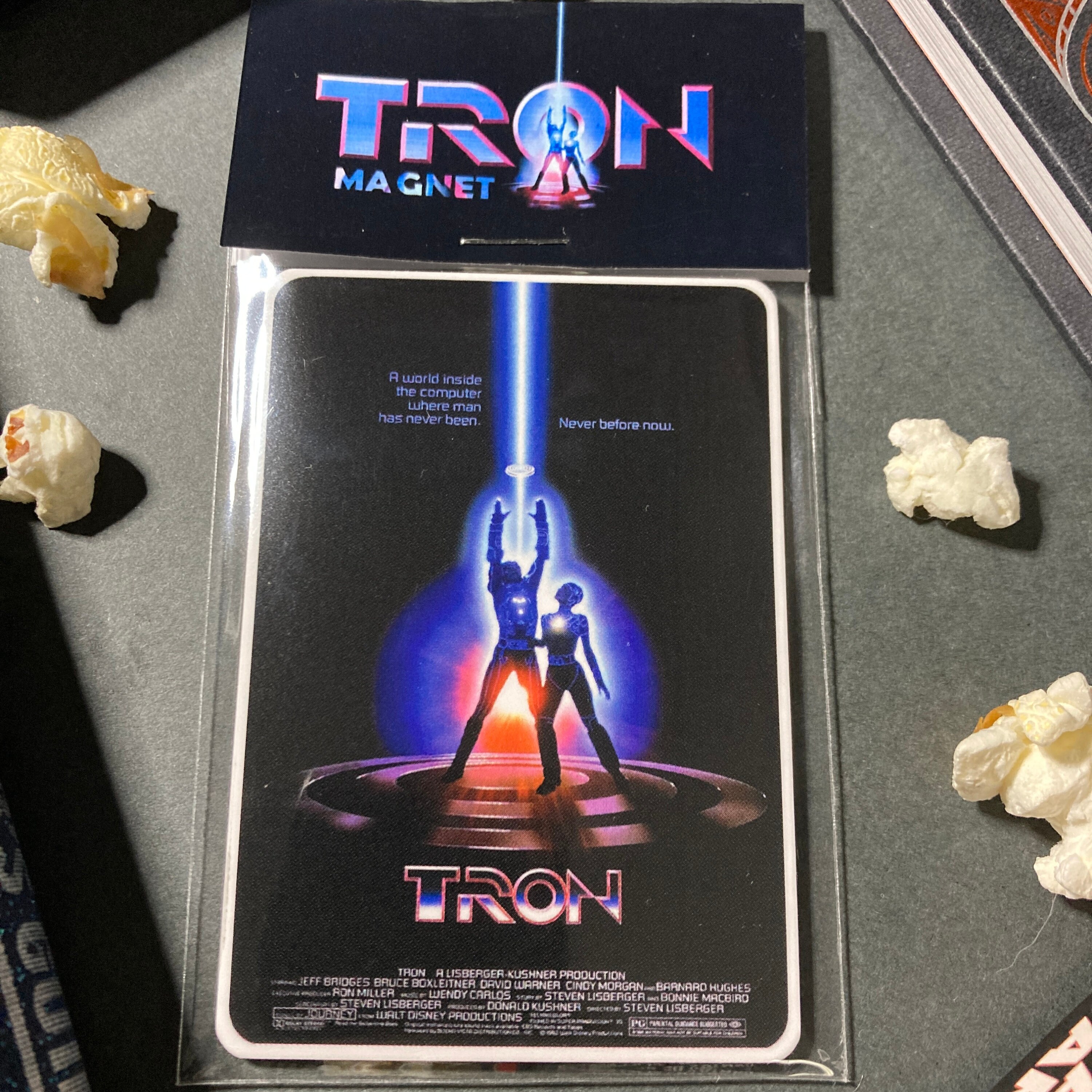 Tron Fridge Magnet, Movie Poster, Handmade, Film Poster, Horror Movie ...