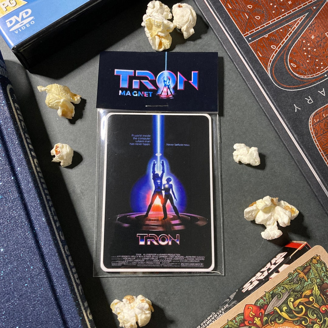 Tron Fridge Magnet, Movie Poster, Handmade, Film Poster, Horror Movie ...