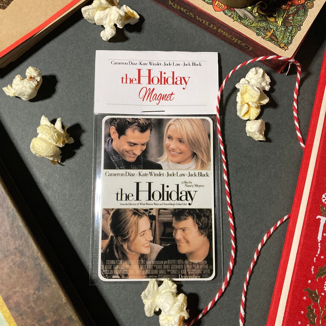 The Holiday Fridge Magnet Movie Poster Fridge Magnets - Etsy