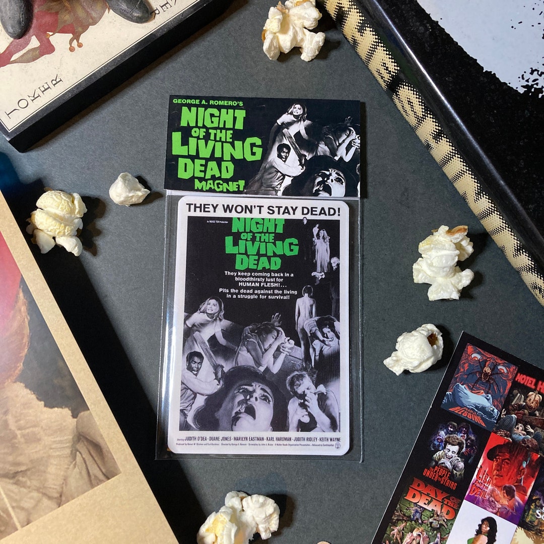 Horror Movie Fridge Magnet, Vintage Film Poster - Etsy