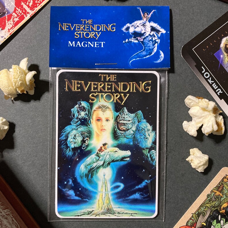 The Neverending Story Movie Poster Magnet, Handmade Film Collectable - Etsy