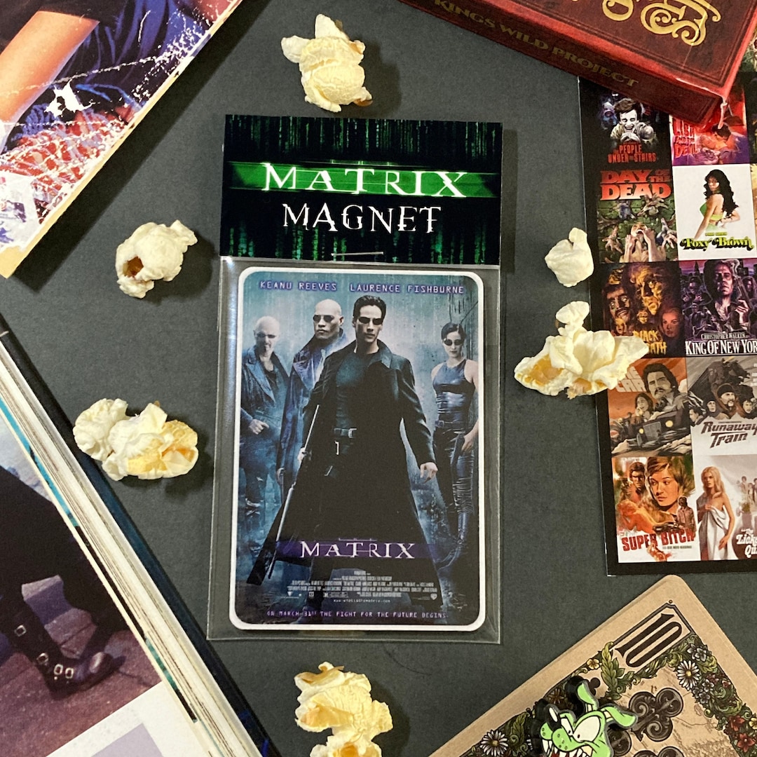 Movie Poster Fridge Magnet, Film, Small Gift, Stocking Filler, Movie ...