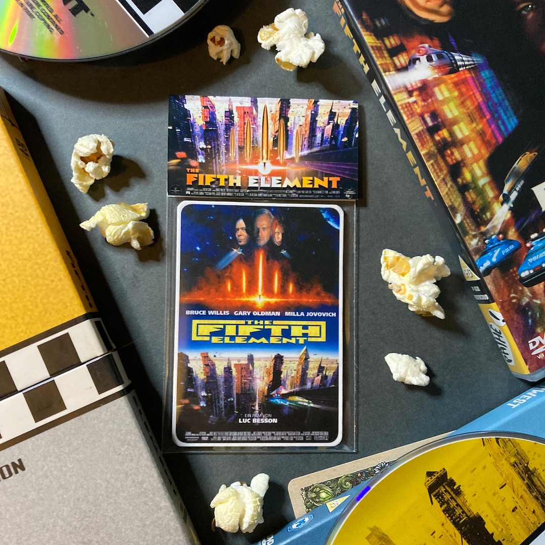 The Fifth Element Movie Poster Fridge Magnet, Film Collectable - Etsy