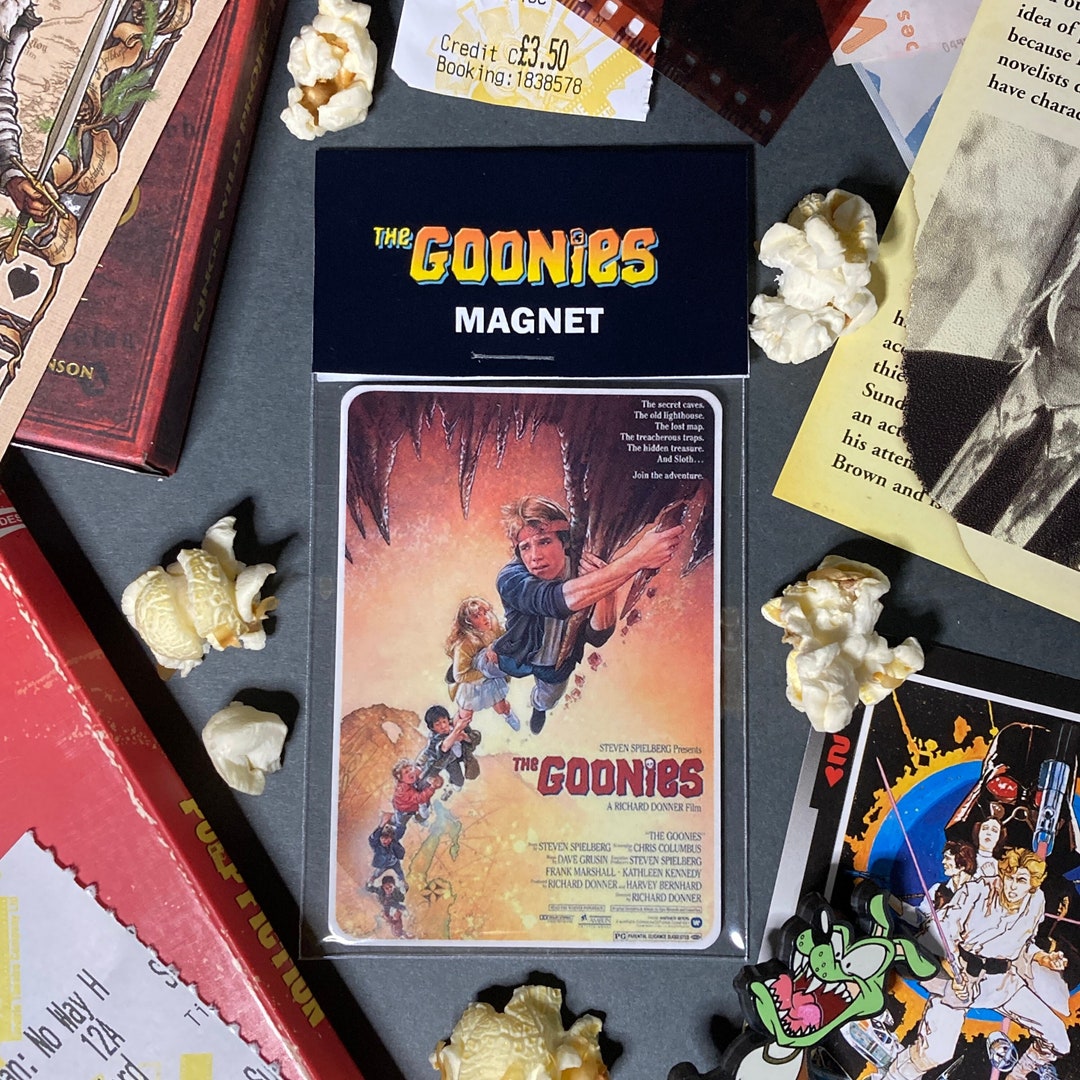 Handmade Movie Poster Fridge Magnet, Film Collectible, the Goonies - Etsy