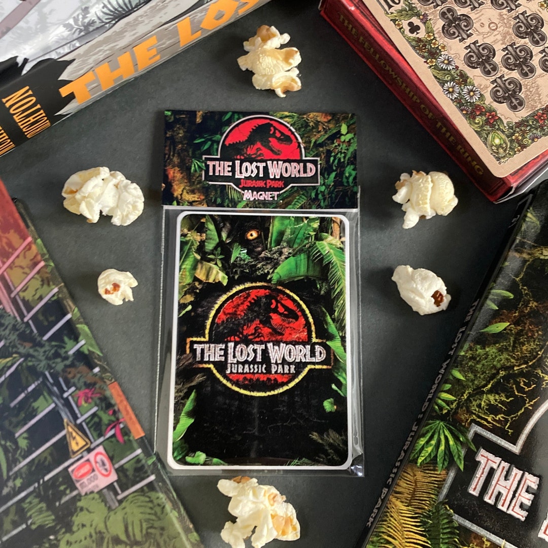 Handmade Movie Poster Fridge Magnet, Dinosaur Film Collectable - Etsy