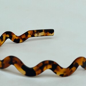 Wavy Headband in Light Tortoise, Hair Accessories, Tortoise Shell ...