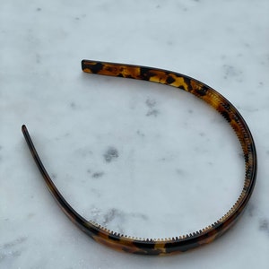 Classic Tortoise Shell Headband in Light Tortoise, Hair Accessories ...