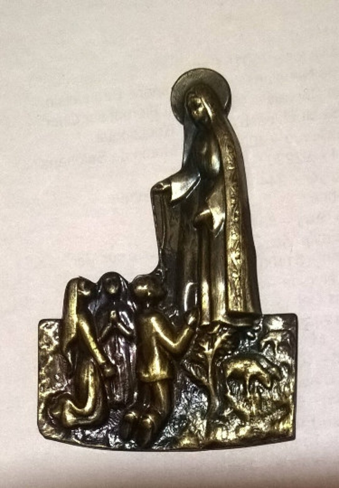 Religious Relic / the Virgin and the Shepherds/pattern Pattern/catholic ...