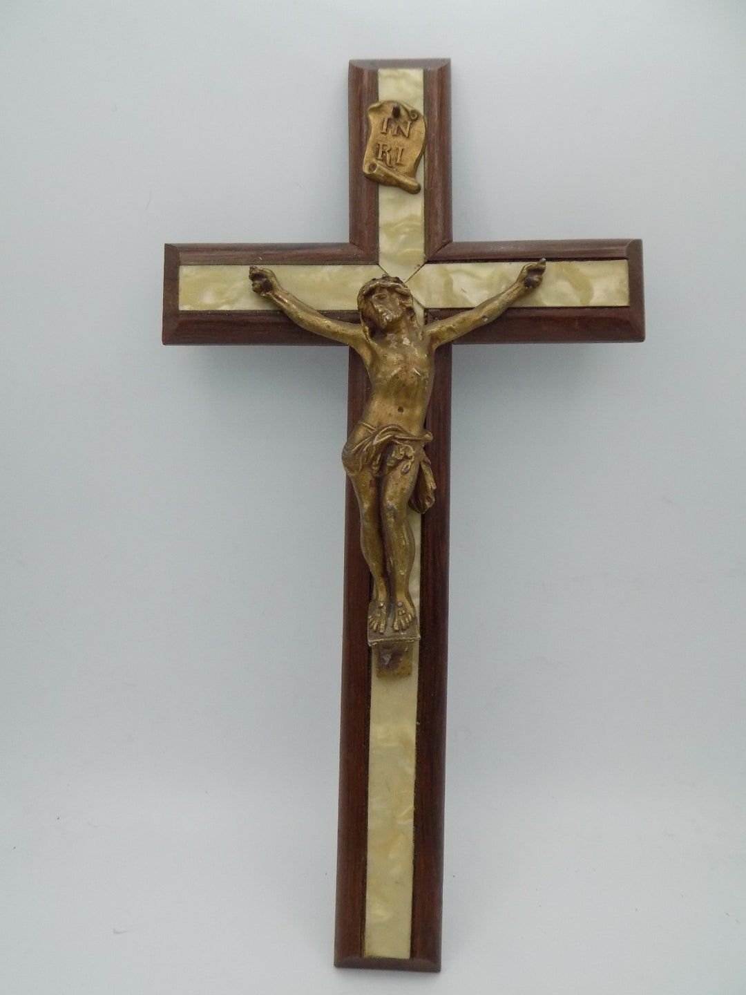 Very RARE Crucifix,religious Relic,statue of Jesus,cross With Statue ...
