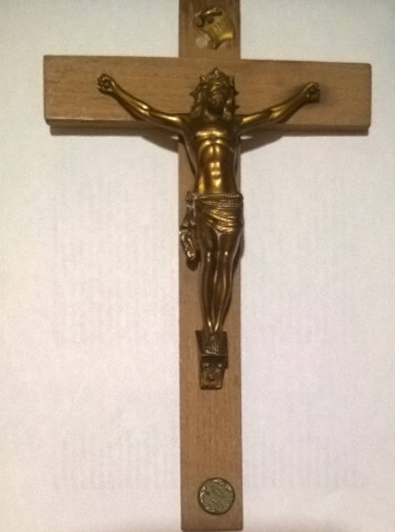 Religious Relic Cross,Original,Statue of Jesus,Very R… - Gem